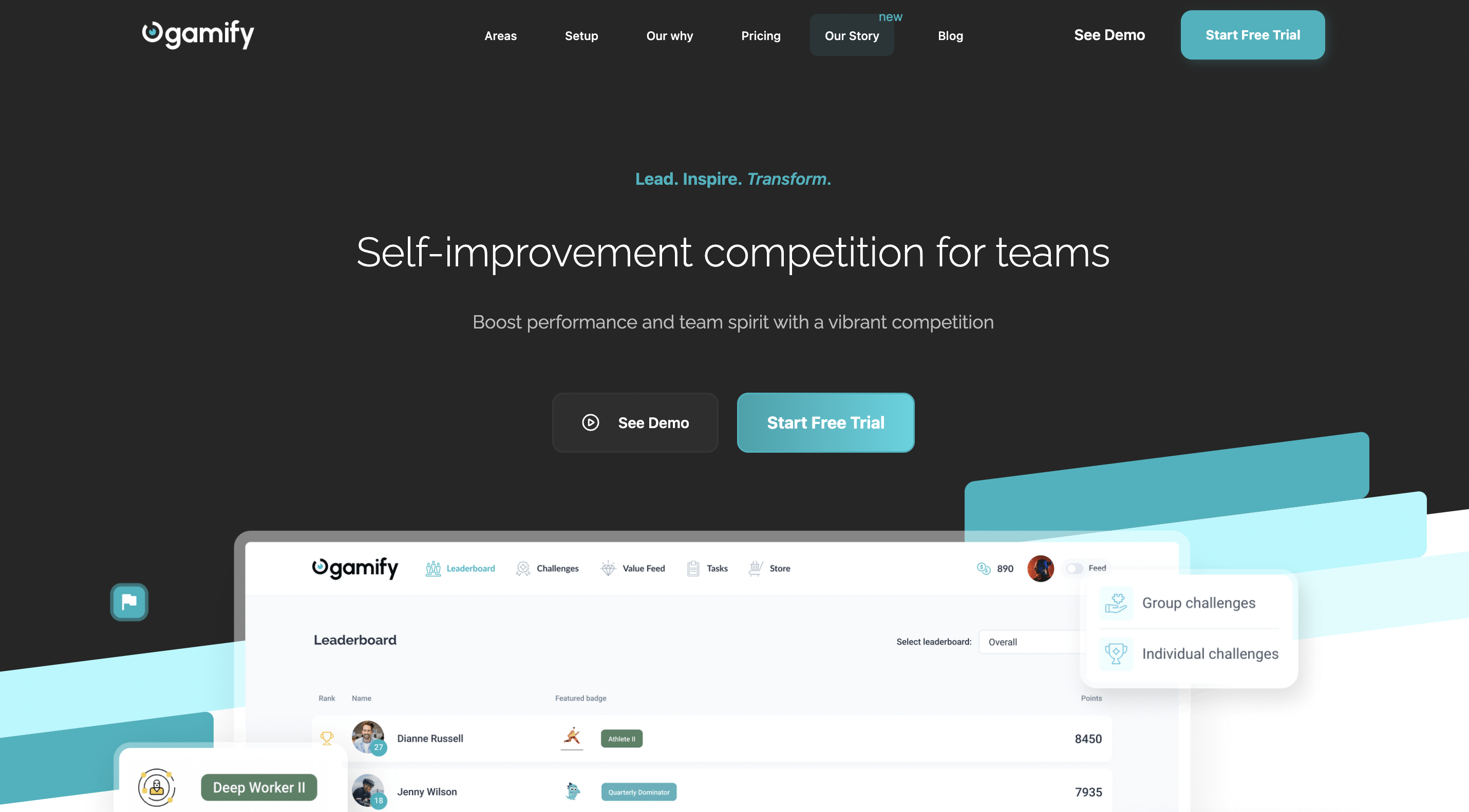 Ogamify | Employee Motivation Tool